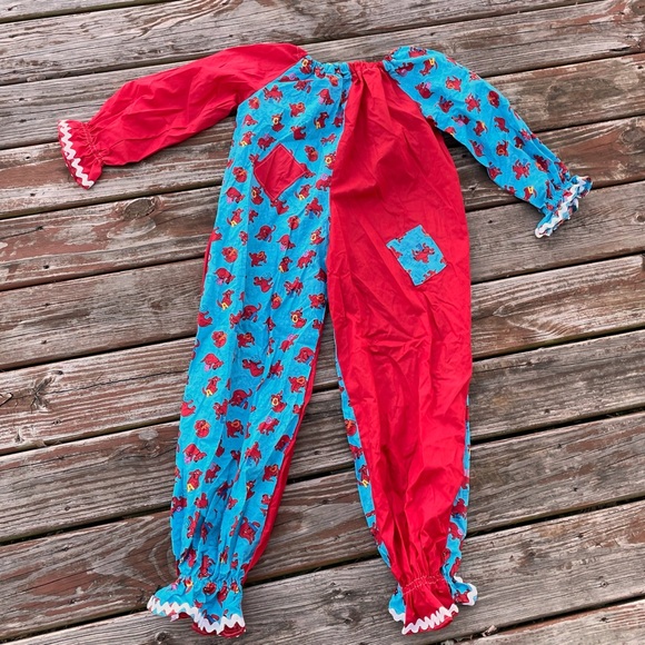 clifford | Costumes | Y2k Clifford The Big Red Dog Clown Costume | Poshmark